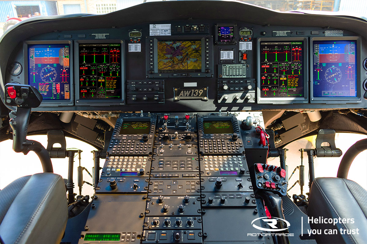 Aw139 Cockpit