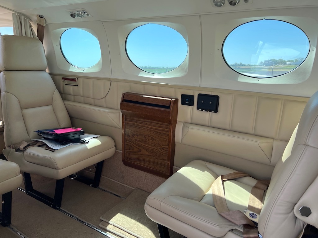 Cessna 340 Cabin
