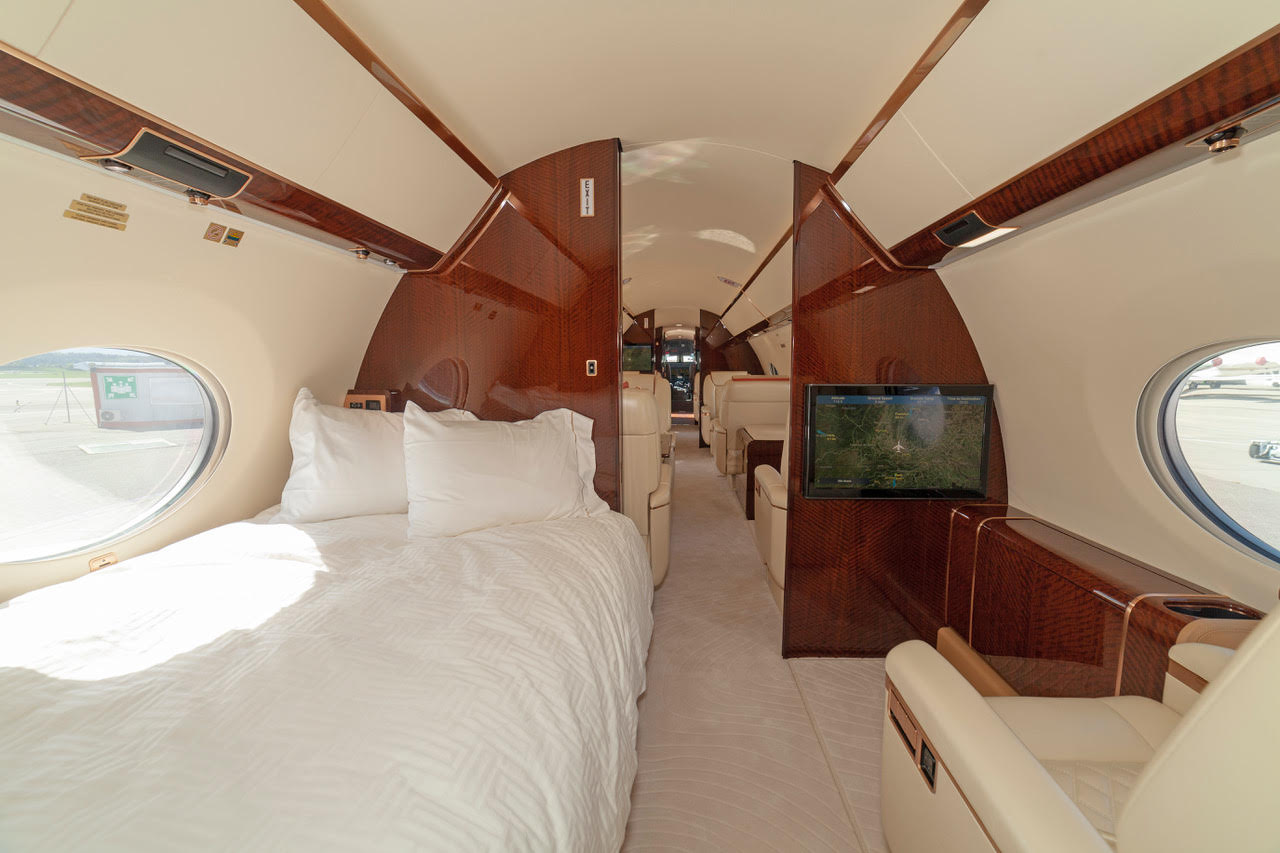 Gulfstream G650 Interior Bedroom