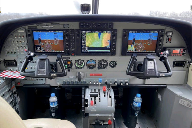 Cessna 208 Cockpit